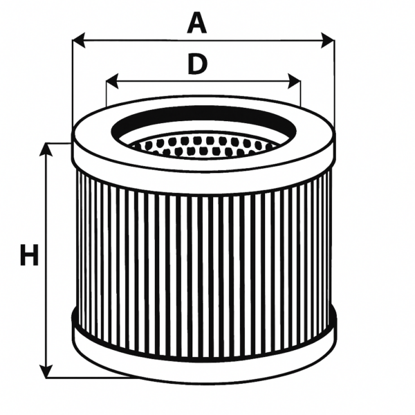 Vacuum Pump Filter Fit Becker 909534 - VacAir Superstore